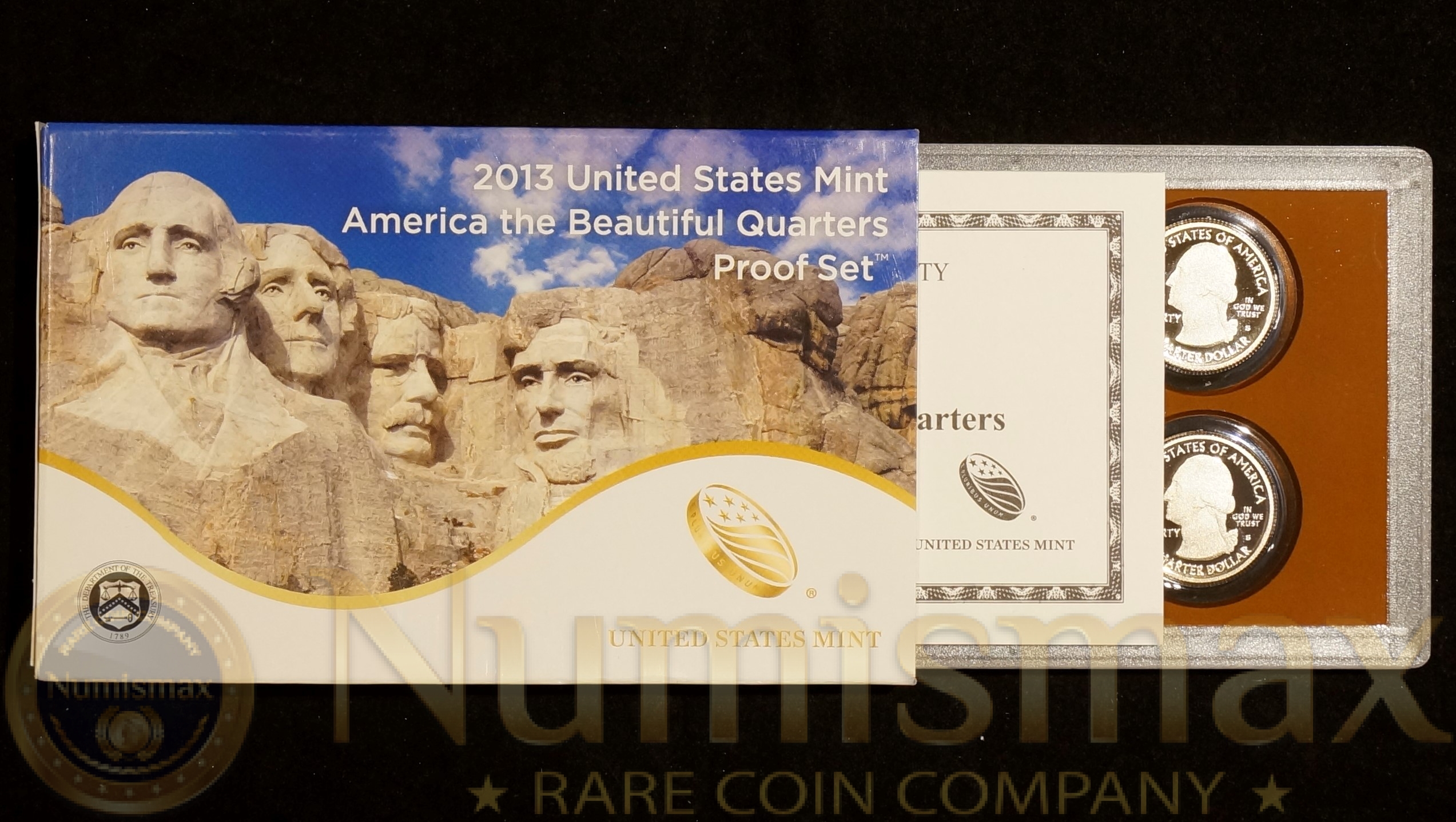 2013 America The Beautiful Quarters Proof Set - Numismax