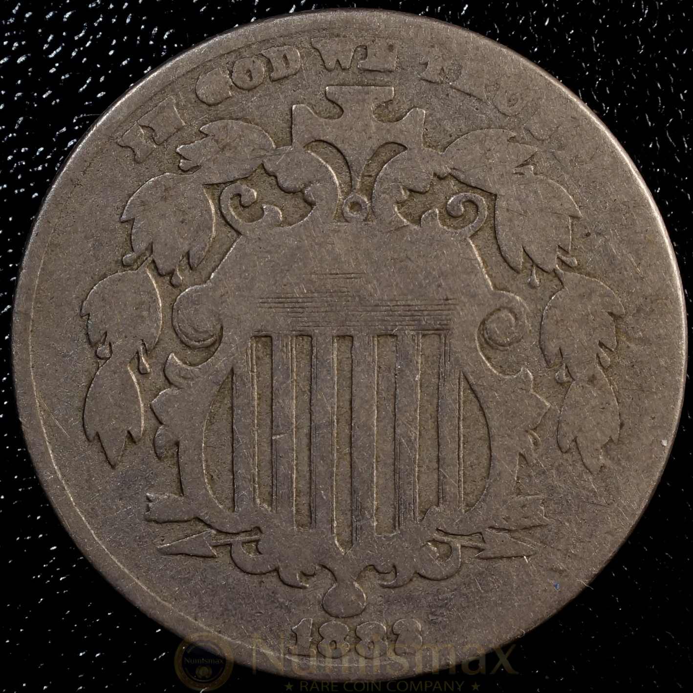 1882 Shield Nickel M1 - Numismax