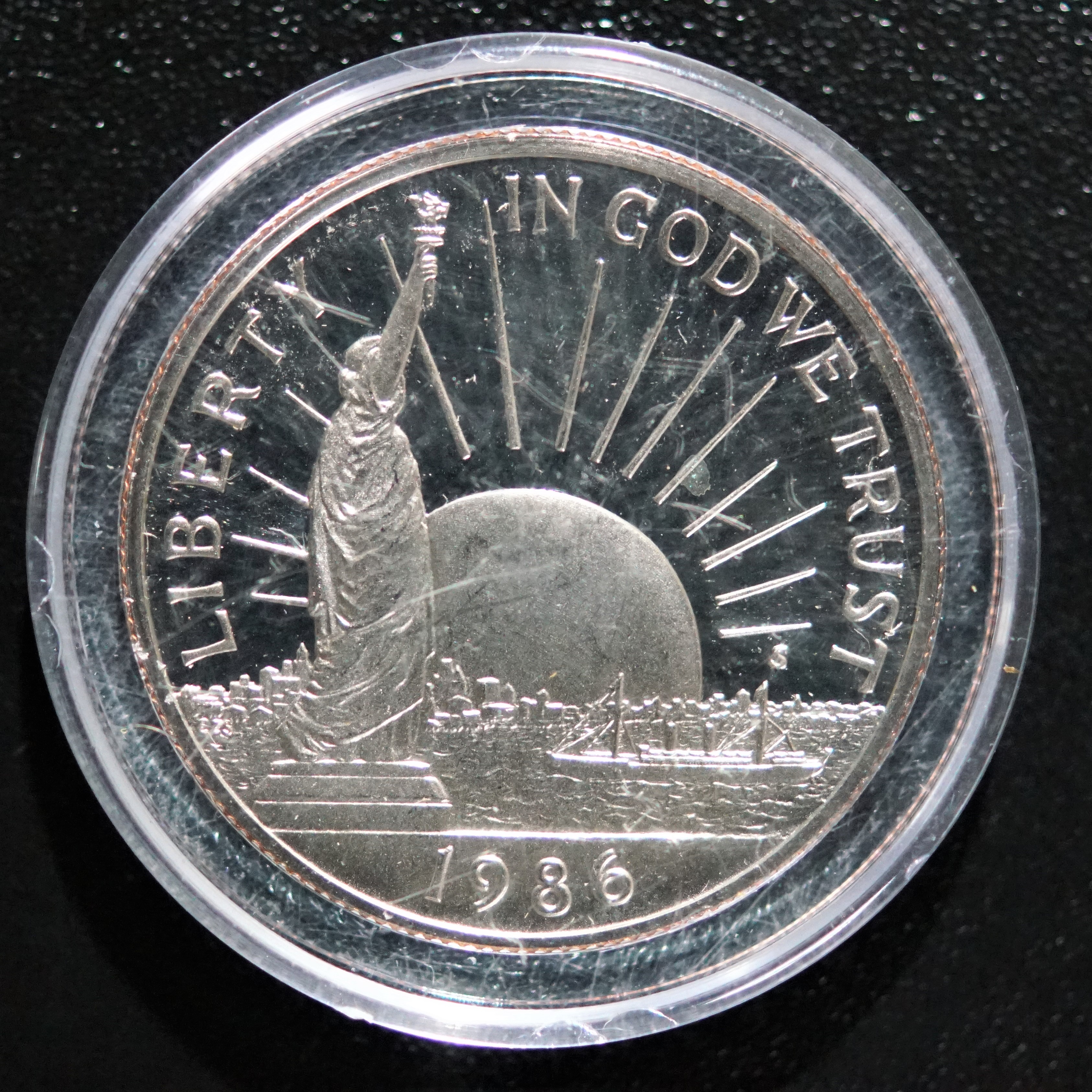 1986 Proof Liberty Half Dollar Numismax