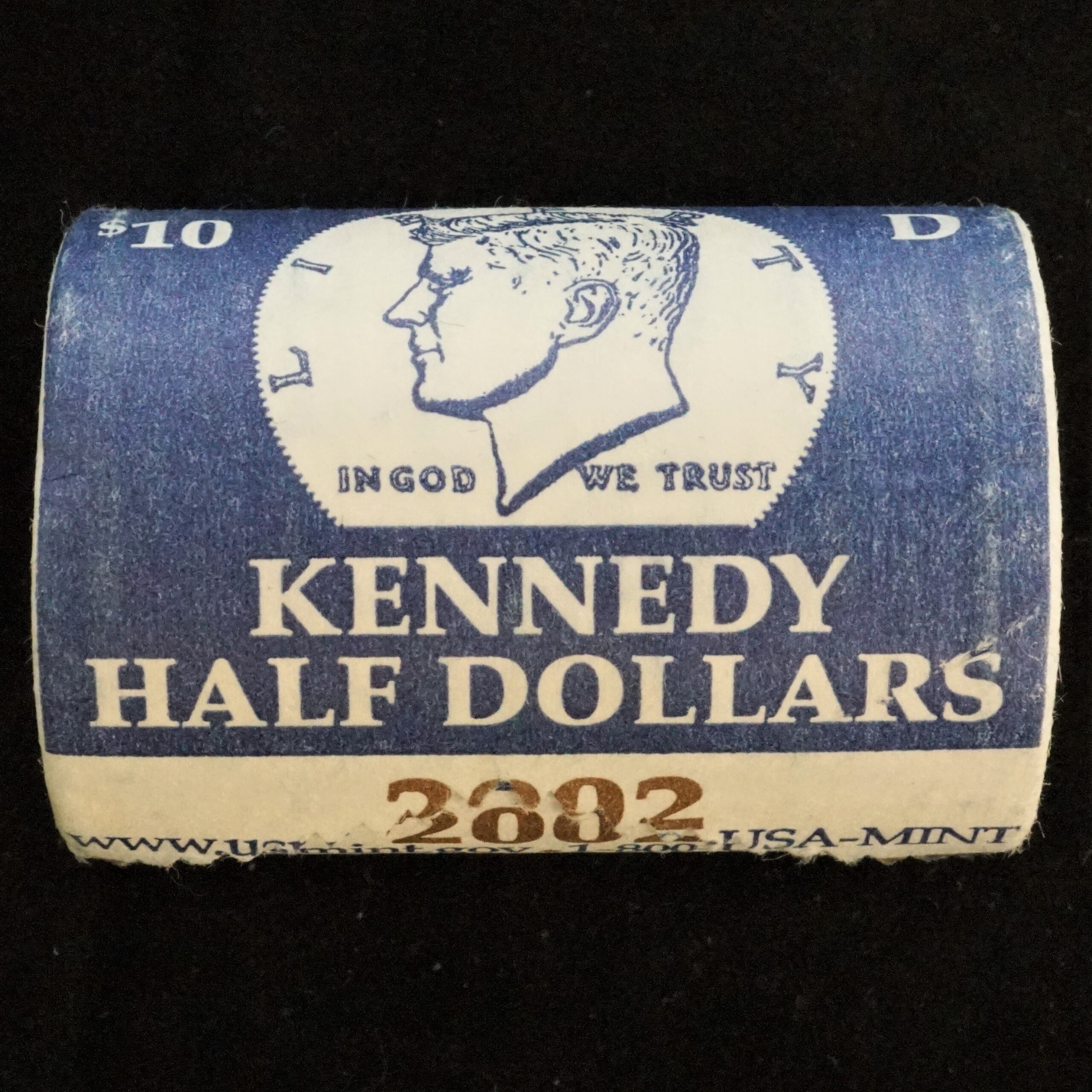 2002 Denver Kennedy Half Dollar Roll - Numismax