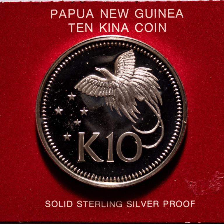 1979 The Papua New Guinea Ten-Kina Proof Coin - Numismax
