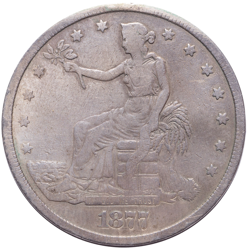 1877 Trade Silver Dollar - Numismax