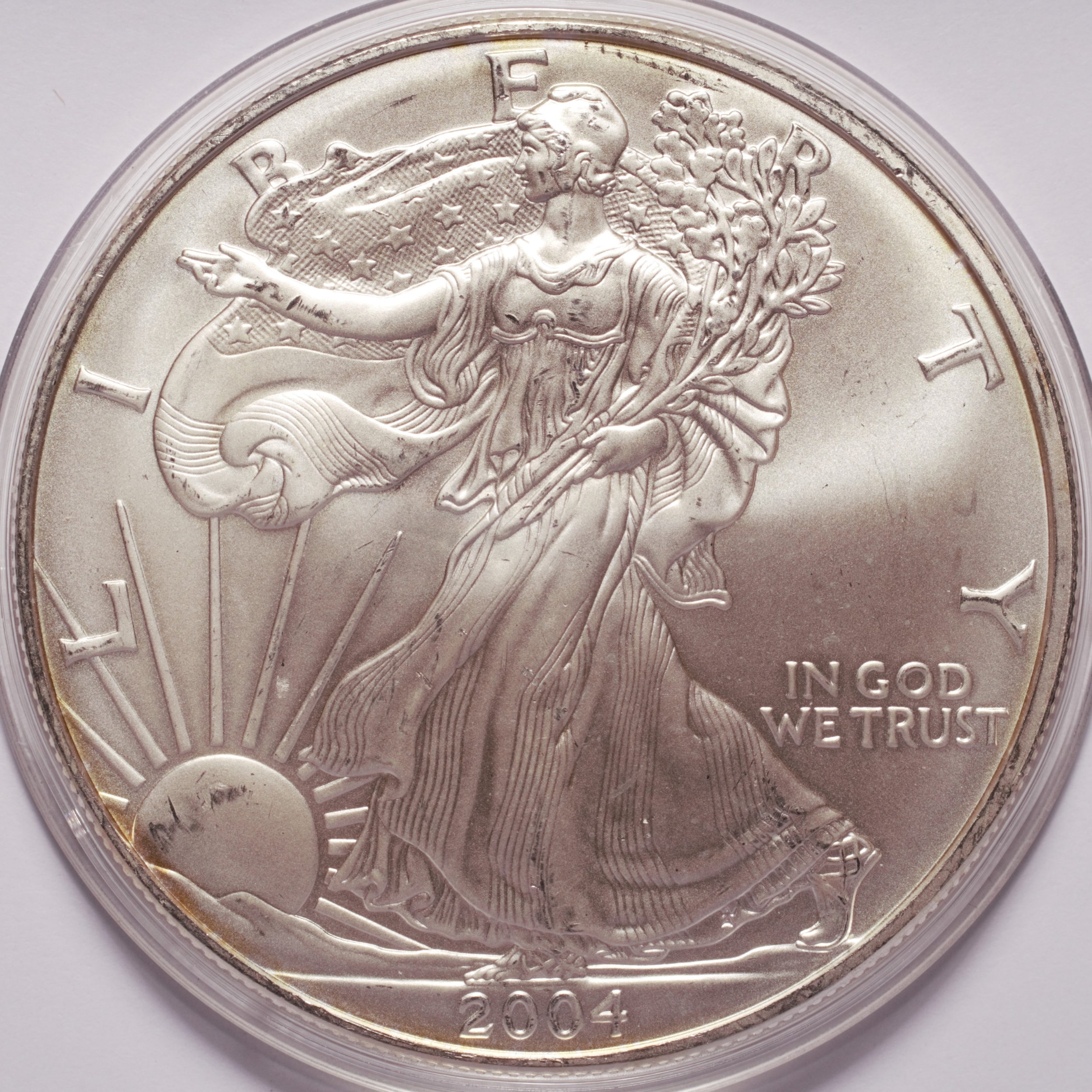 2004 Silver American Eagle Dollar - Numismax