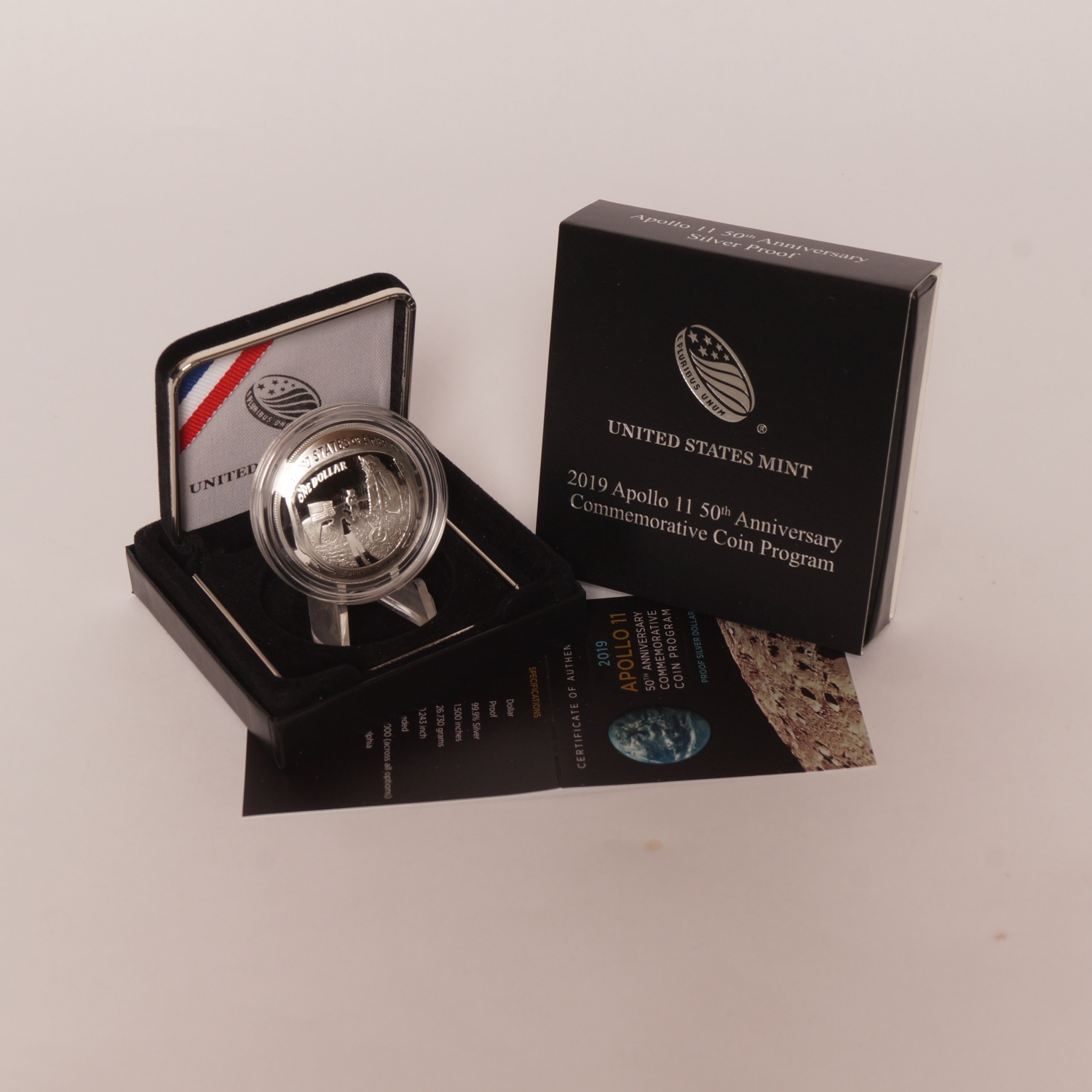 2019 Apollo 11 Commemorative Proof Silver Dollar - Numismax